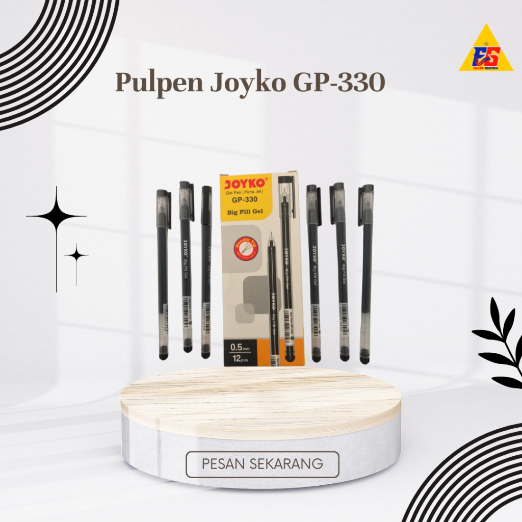 Jual Pulpen Joyko GP-330 1 Pack Isi 12 Pcs | Shopee Indonesia