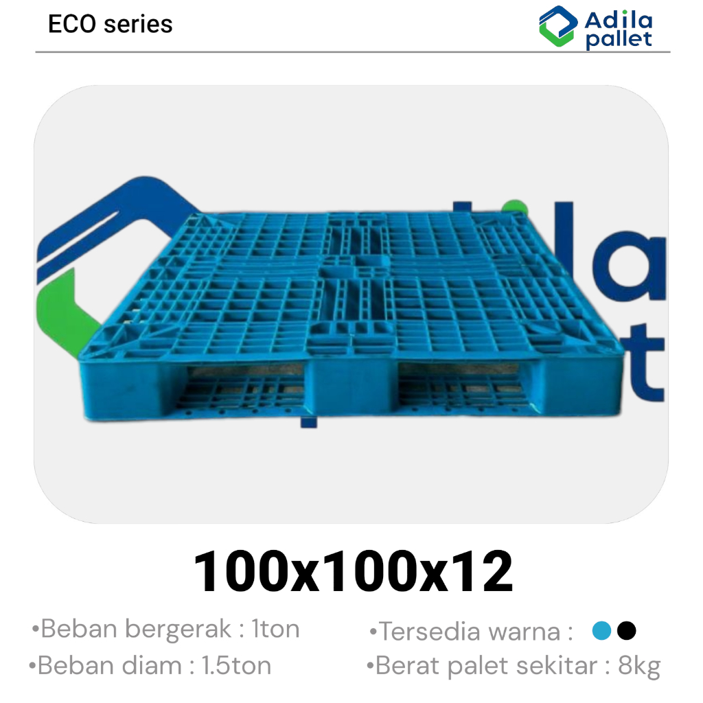 Jual palet plastik 100x100x12cm second berkualitas | Shopee Indonesia
