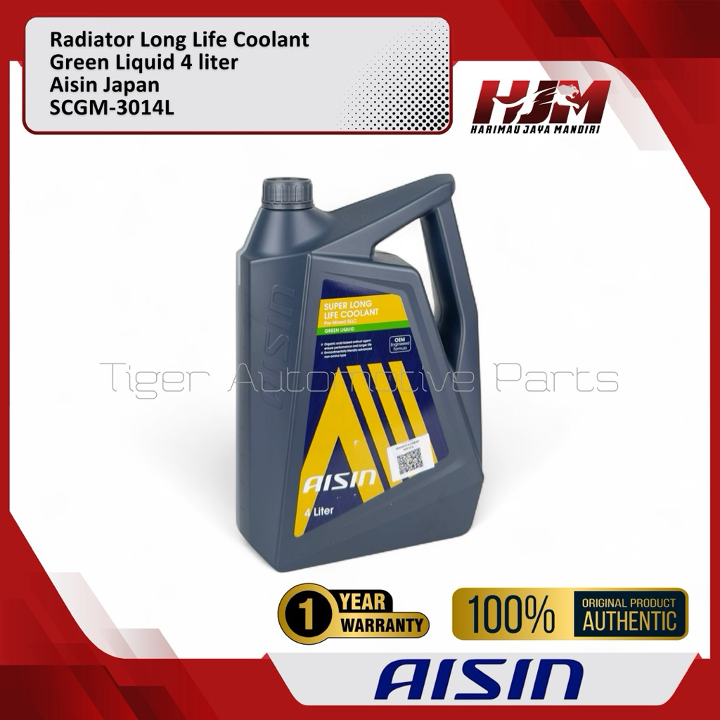 Jual Air Radiator Coolant Aisin Super Long Life Green Liquid Original ...