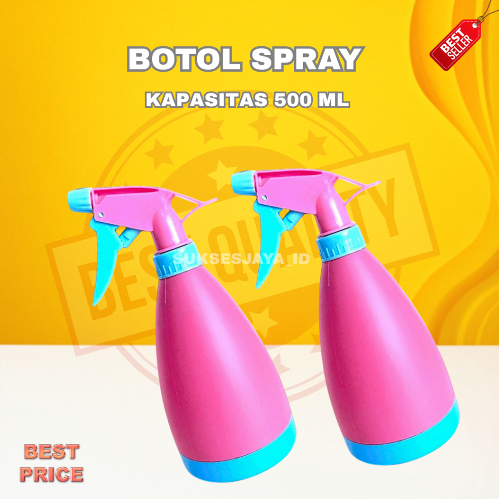 Jual BOTOL SPRAY SEMPROT 500ML SEMPROTAN TANAMAN HEWAN BURUNG KACA ...