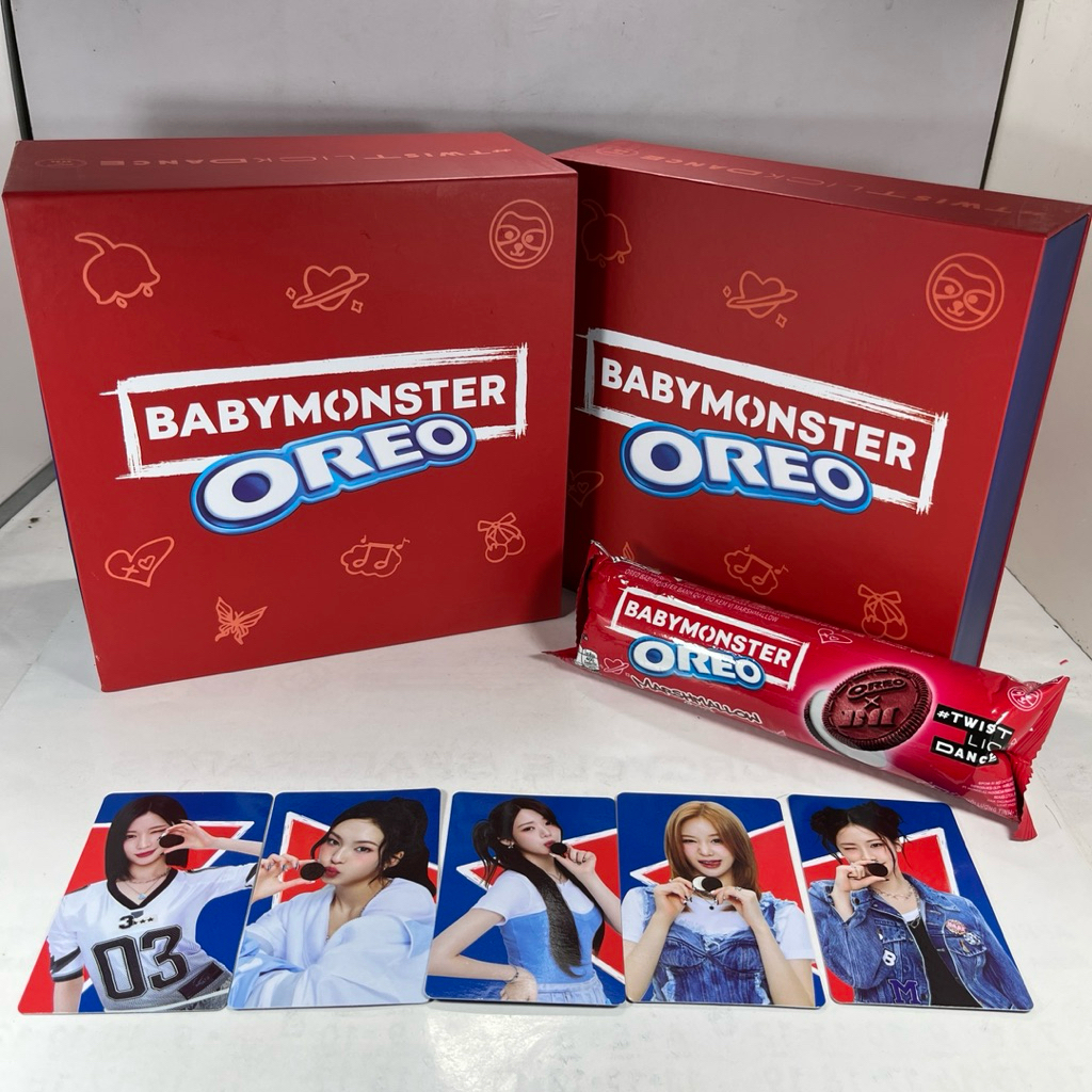 Jual OREO x BABYMONSTER baby monster Asa Pharita Ahyeon Rora Chiquita ...