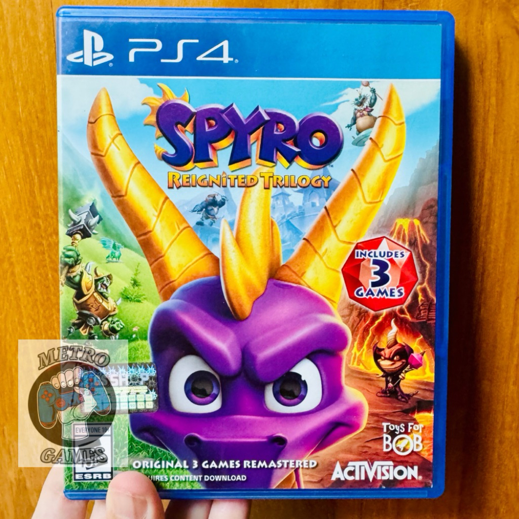 Jual Ps4 Spyro Reignited Trilogy Kaset Spiro Playstation 4 ps 4 Games ...