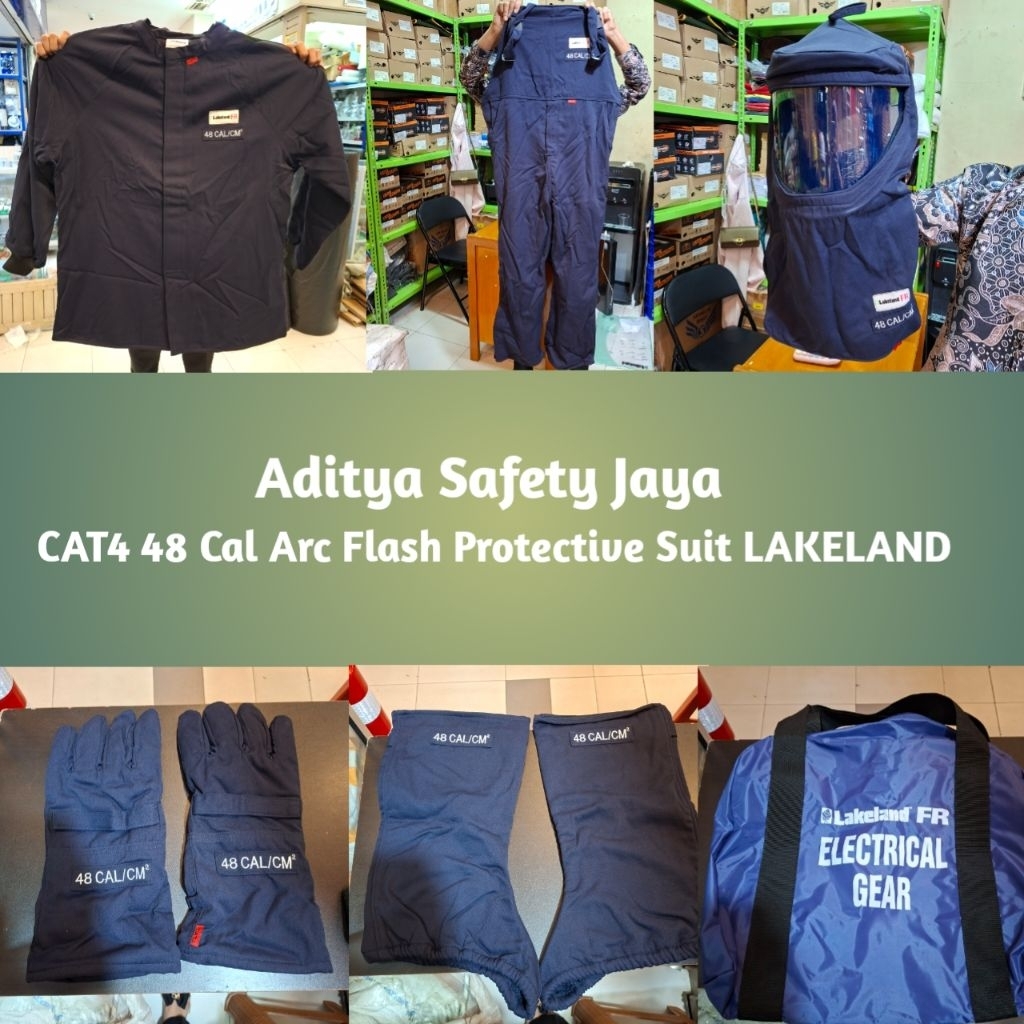 Jual CAT4 48 Cal Arc Flash Protective Suit Lakeland - Baju Pelindung ...