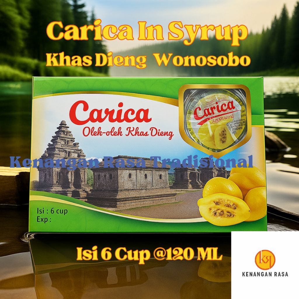 Jual Carica Wonosobo Kemasan Kardus Isi 6 Cup 120ml | Buah Carica Segar ...