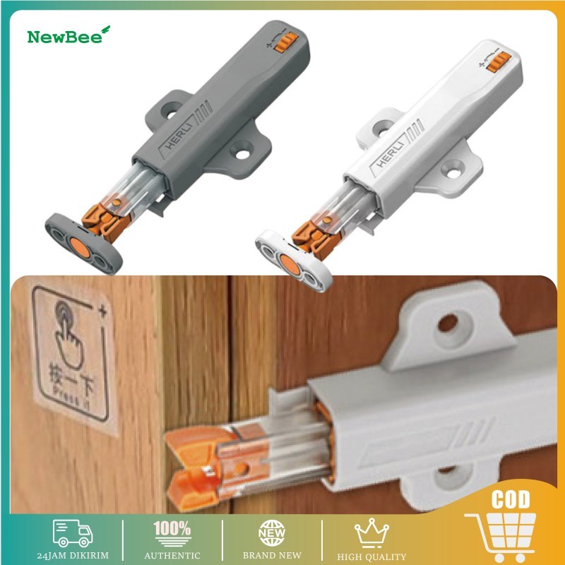 Jual Push To Open Pintu Lemari Otomatis / Tip On Pendek Push Open Pintu ...