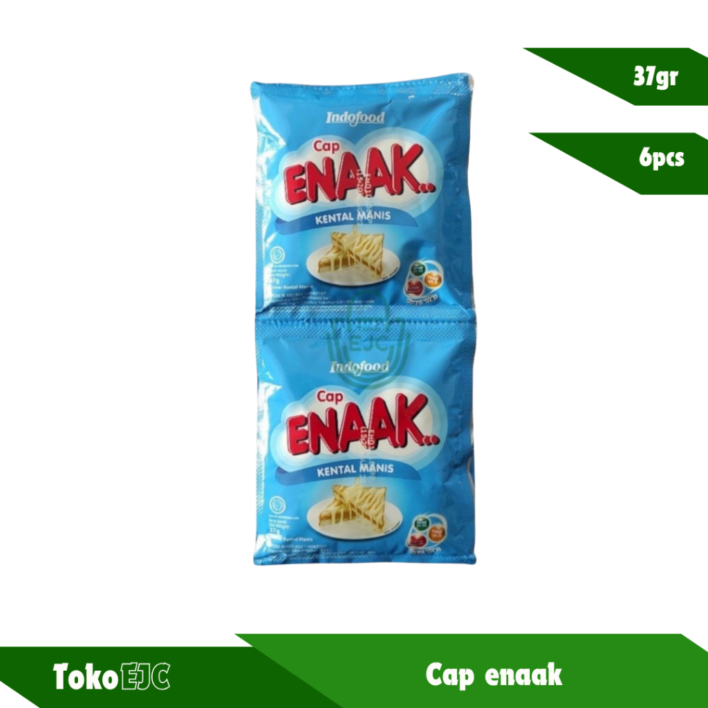 Jual Susu Kental Manis Putih Cap Enaak Sachet / Cap Enaak | Shopee ...