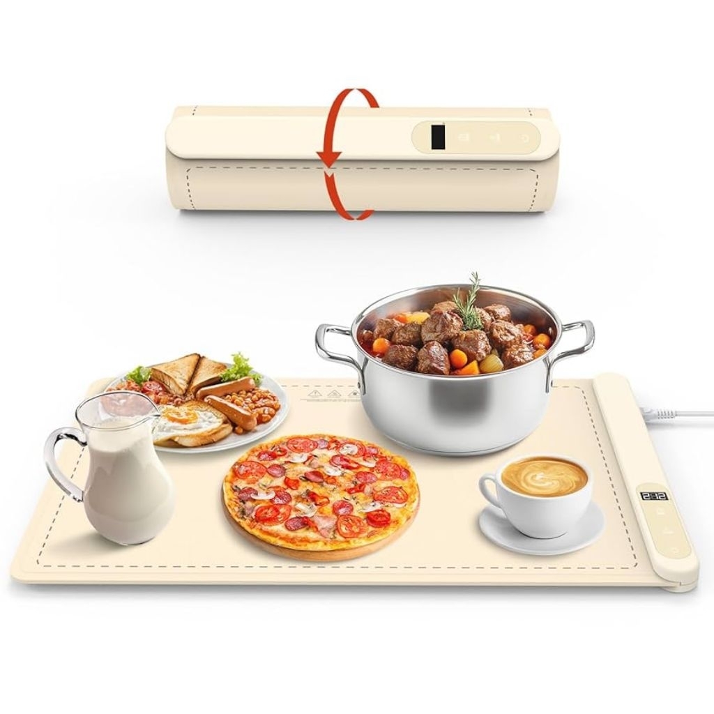 Jual Electric Food Warming mat,Silicone Heating Portable Design with 6 ...