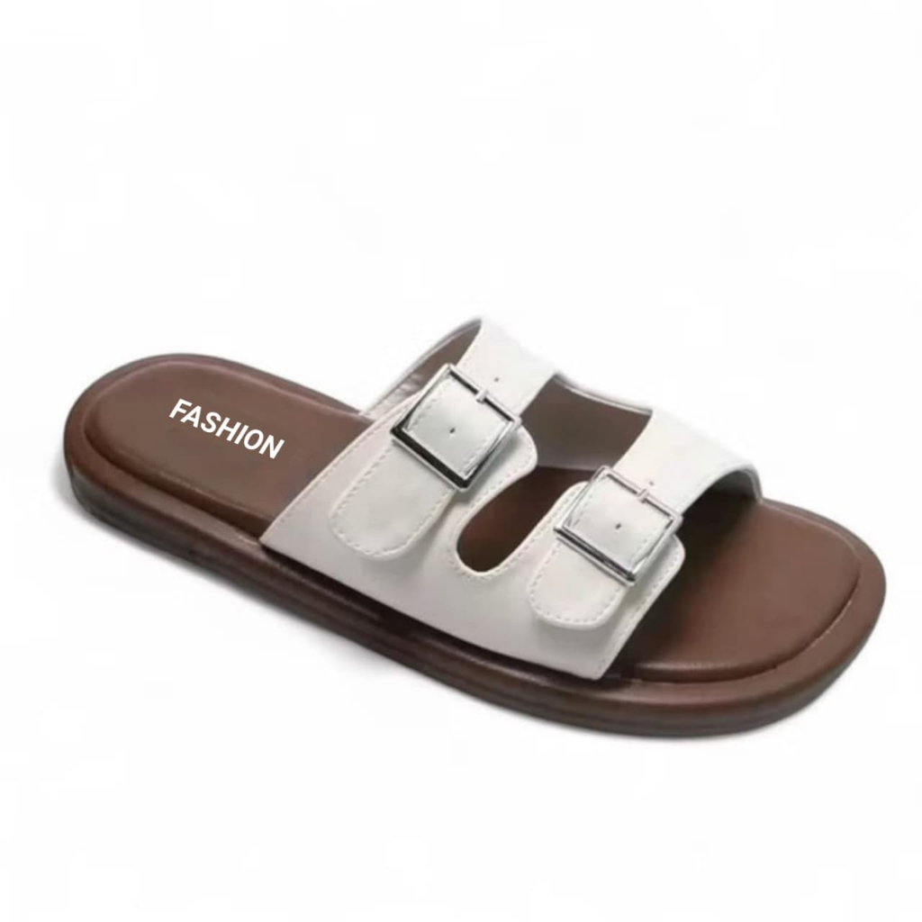 Jual Sandal Kasual Wanita Model Terbaru Anti Slip Sendal Flatbed Cewek ...