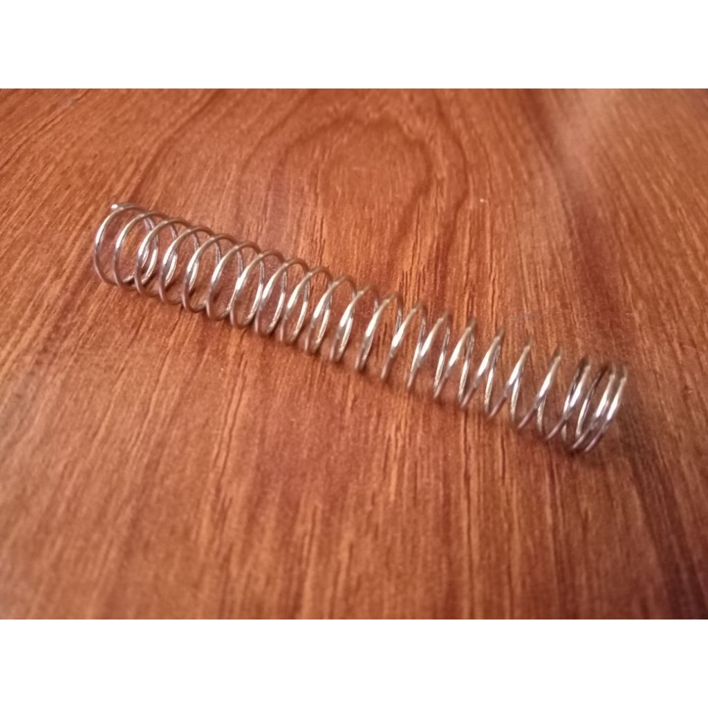 Jual Per Spring Tekan 1 mm Stainles OD 10mm Panjang 5,5 cm | Shopee ...
