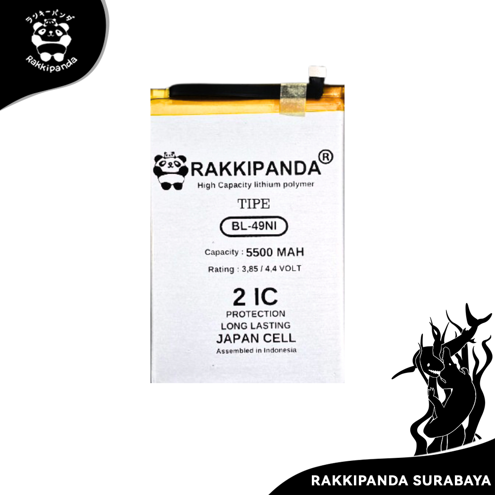 Jual Baterai Rakkipanda BL-49NI Itel S23 / A60 / A60S / P55 NFC ...