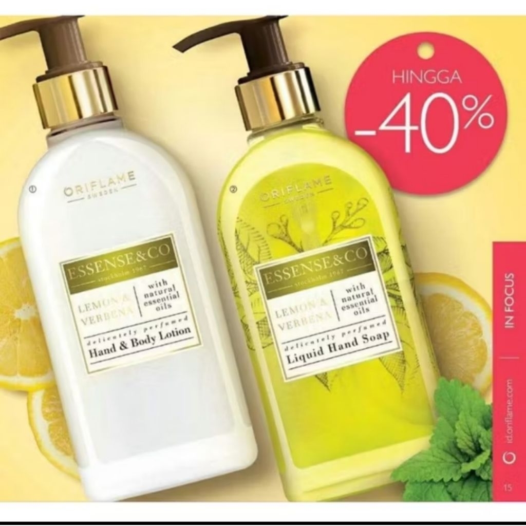 Jual essense & co lemon verbena hand body lotion | Shopee Indonesia