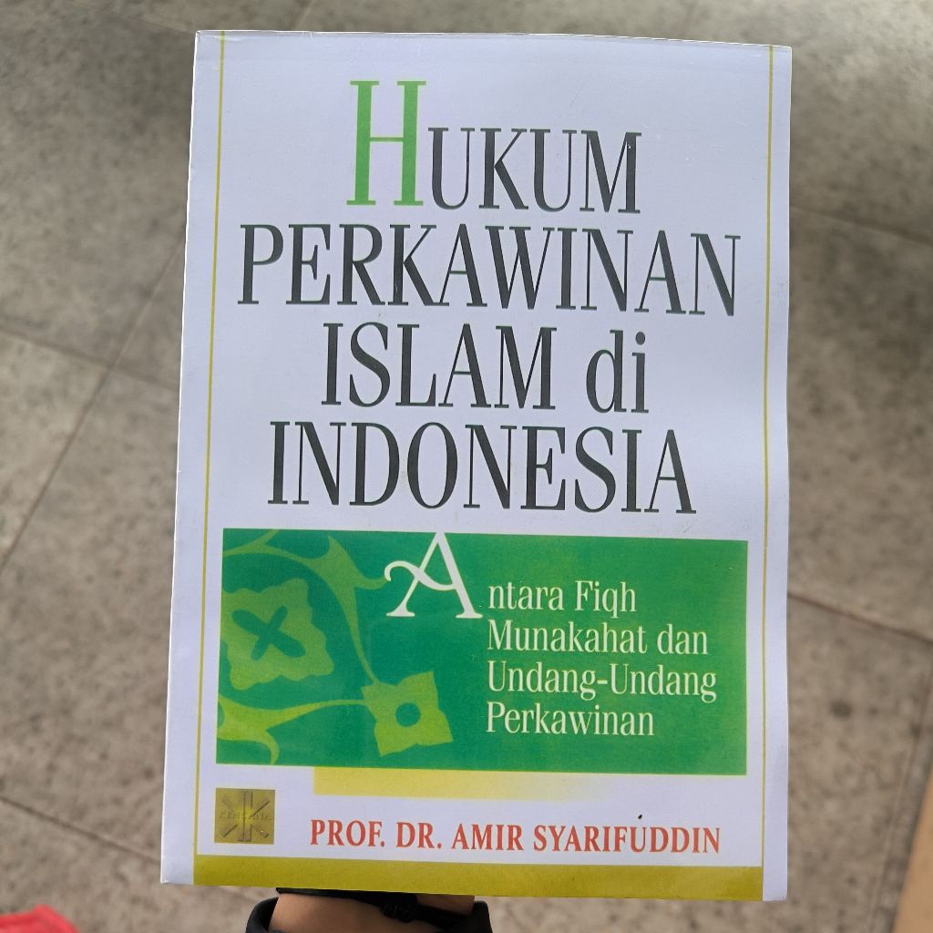 Jual Hukum Perkawinan Islam di Indonesia|| Prof. Dr. Amir Syarifuddin ...