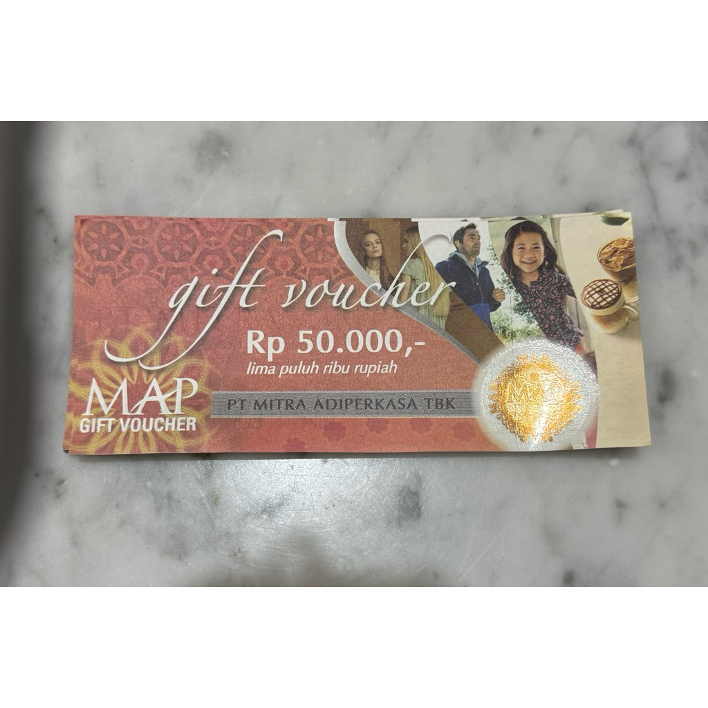 Jual PAKET Voucher MAP Nominal 50.000 isi 27 PCS | Shopee Indonesia