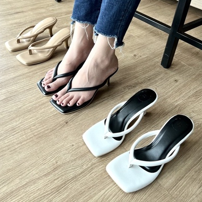 Jual Sepatu S2 - VIOLA X CUT Heels Wanita Hak 6CM | Shopee Indonesia
