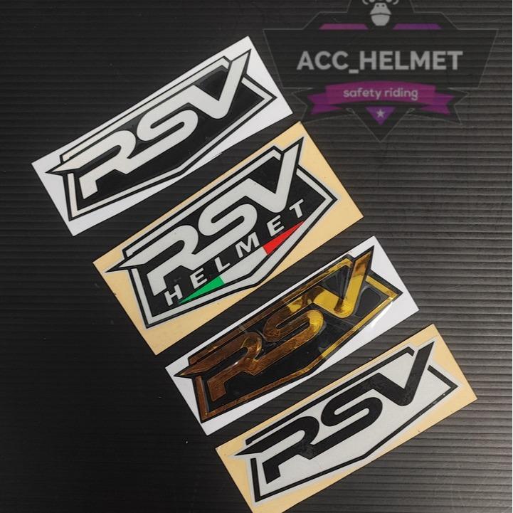Jual STIKER /STICKER LOGO HELM R.S.V | Shopee Indonesia