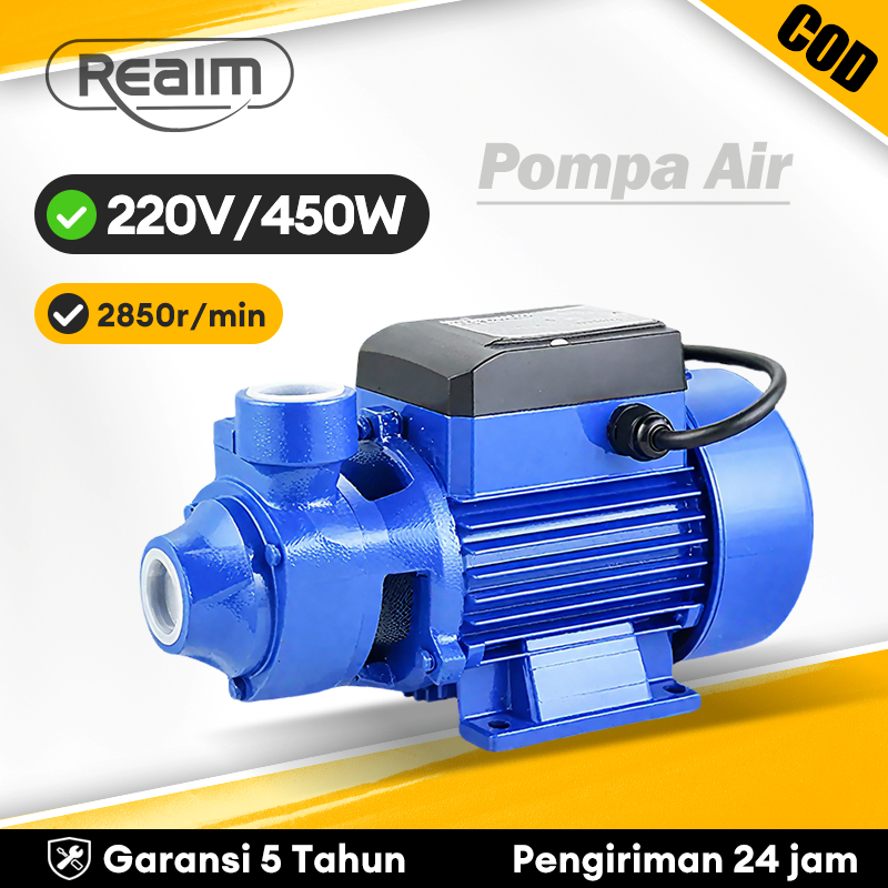 Jual REAIM Pompa Air Jet Pump 450W otomatis pompa air Daya Dorong 40M ...