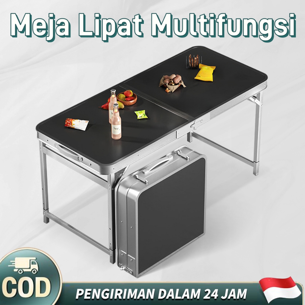 Jual Meja Lipat Koper Meja Belajar Meja Koper Aluminium Meja Jualan ...