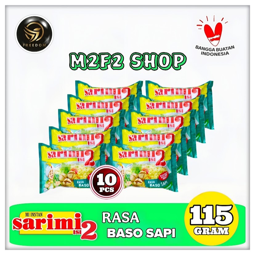 Jual Mie Sarimi Instant Kuah Isi 2 Rasa Baso Sapi | Bag - 115 gr ...