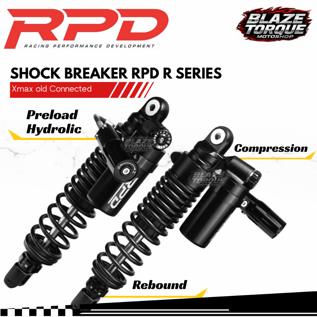 Jual Shock Breaker RPD R Series Double 350mm Click Xmax Old New ...
