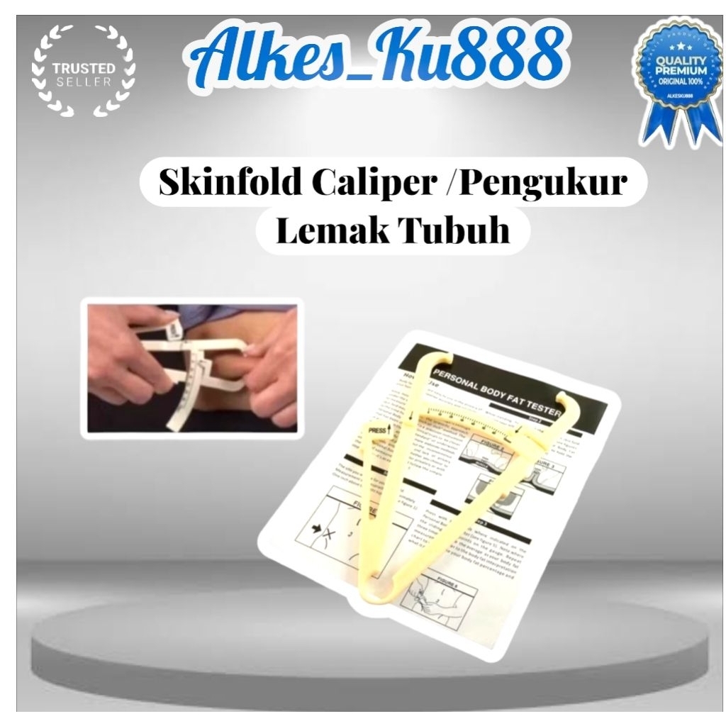 Jual SKINFOLD CALIPER/PENGUKUR KADAR LEMAK TUBUH | Shopee Indonesia