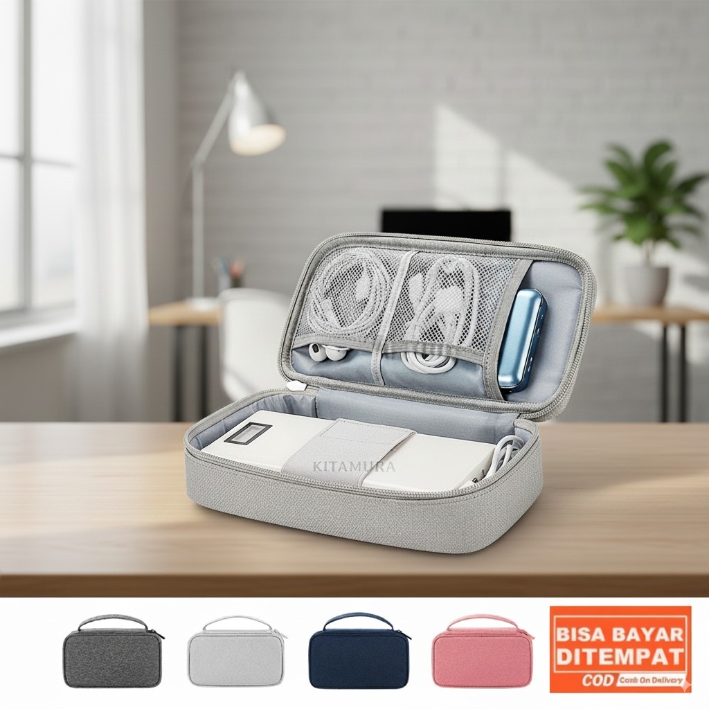 Jual TG217 TAS POWER BANK/ TAS HANDPHONE / TRAVEL ORGANIZER / TRAVEL ...