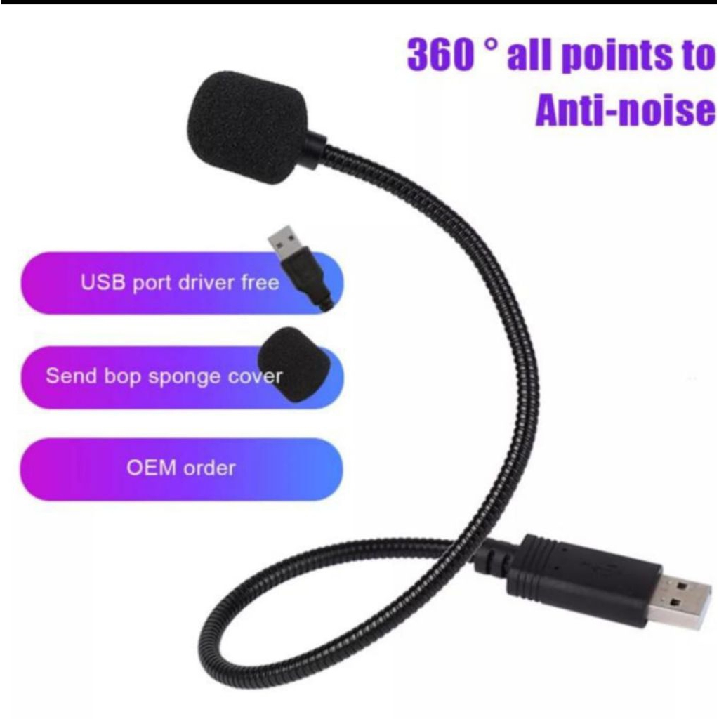 Jual DSLR deluxe mini plug kecil mic microphone Jack usb kondenser ...