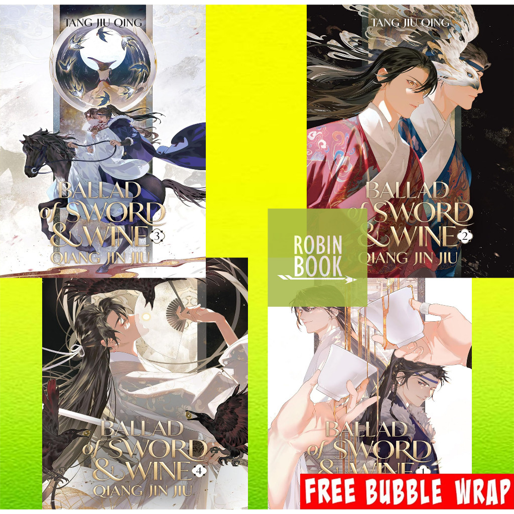 Jual Ballad of Sword and Wine: Qiang Jin Jiu by Tang Jiu Qing (BW pages ...