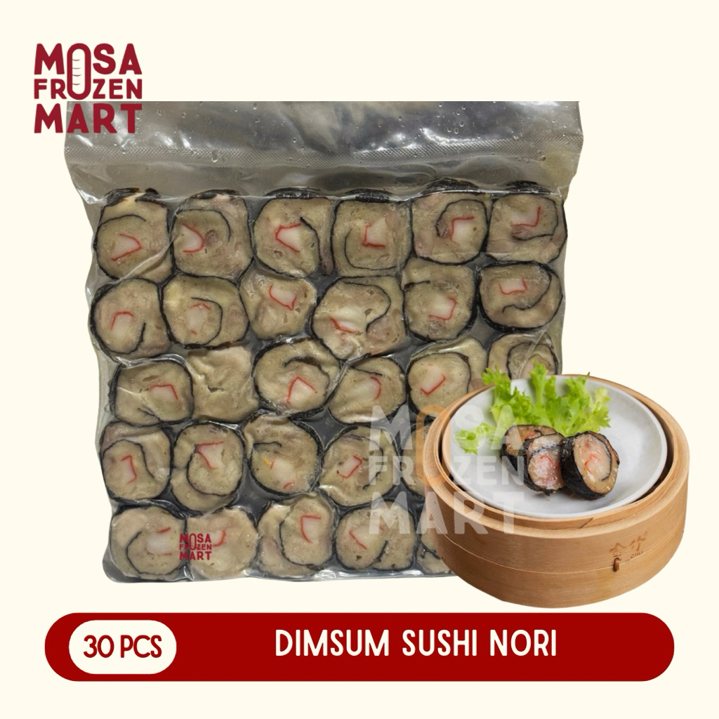 Jual Dimsum Sushi Nori Pack Besar Isi 30 Pcs | Shopee Indonesia
