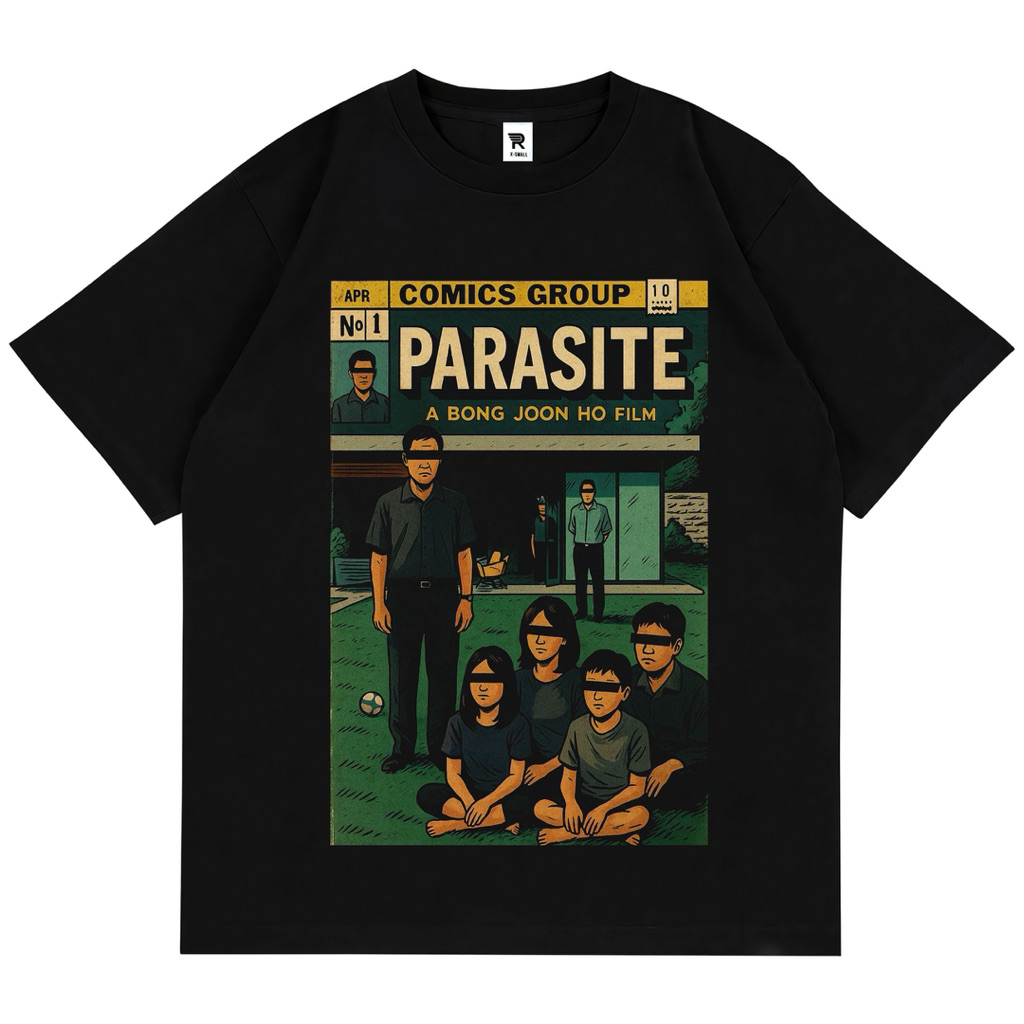 Jual KAOS FILM PARASITE | T-SHIRT BAJU MOVIE | COMBED PREMIUM | PRIA ...
