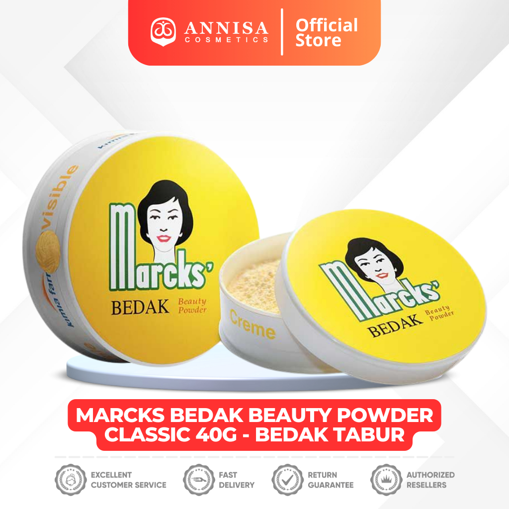 Jual MARCKS Bedak Beauty Powder Classic 40g - Bedak Tabur | Shopee ...