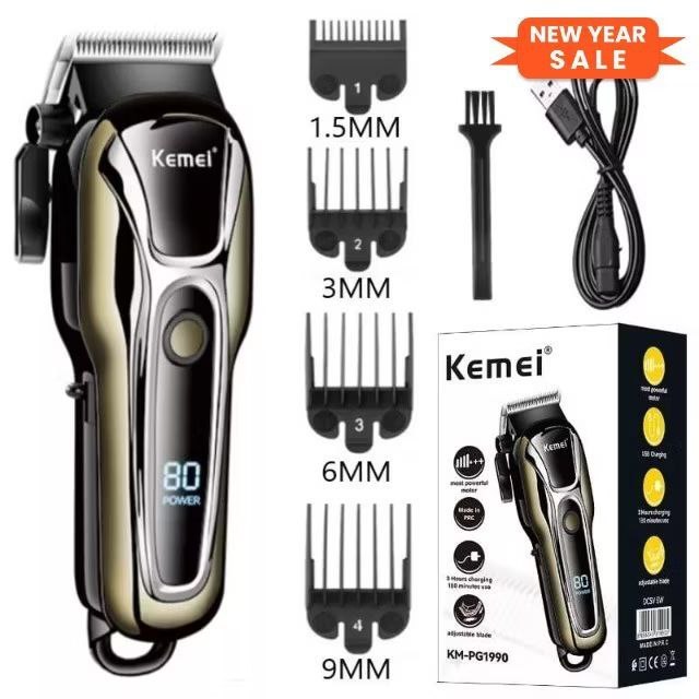 Jual ALAT CUKUR RAMBUT KEMEI KM-1990 HAIR CLIPPER CORDLESS ORIGINAL ALAT CUKUR RAMBUT | Shopee ...