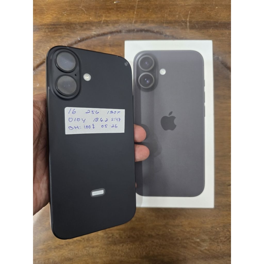 Jual iphone 16 hitam 256gb PA/A | Shopee Indonesia