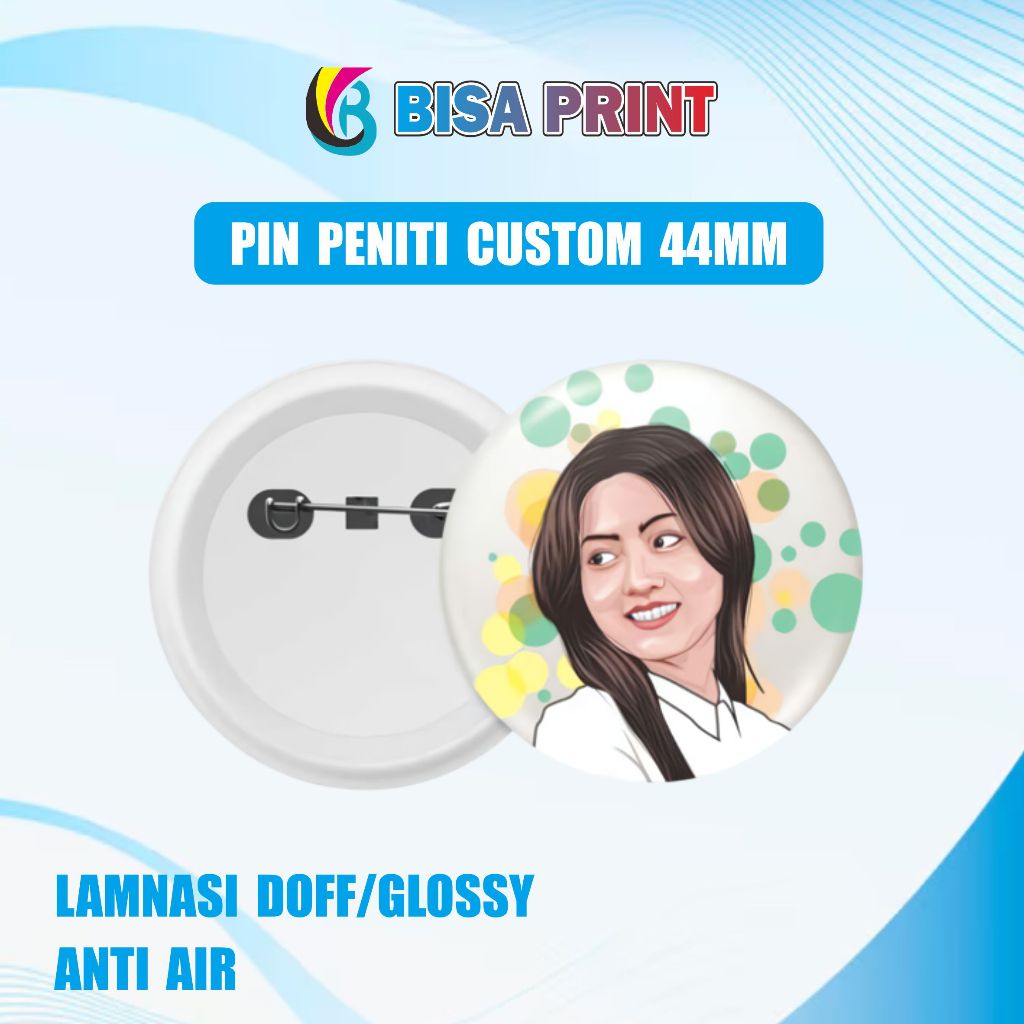 Jual Custom Pin Peniti 44MM I SOUVENIR PIN BROS | Shopee Indonesia