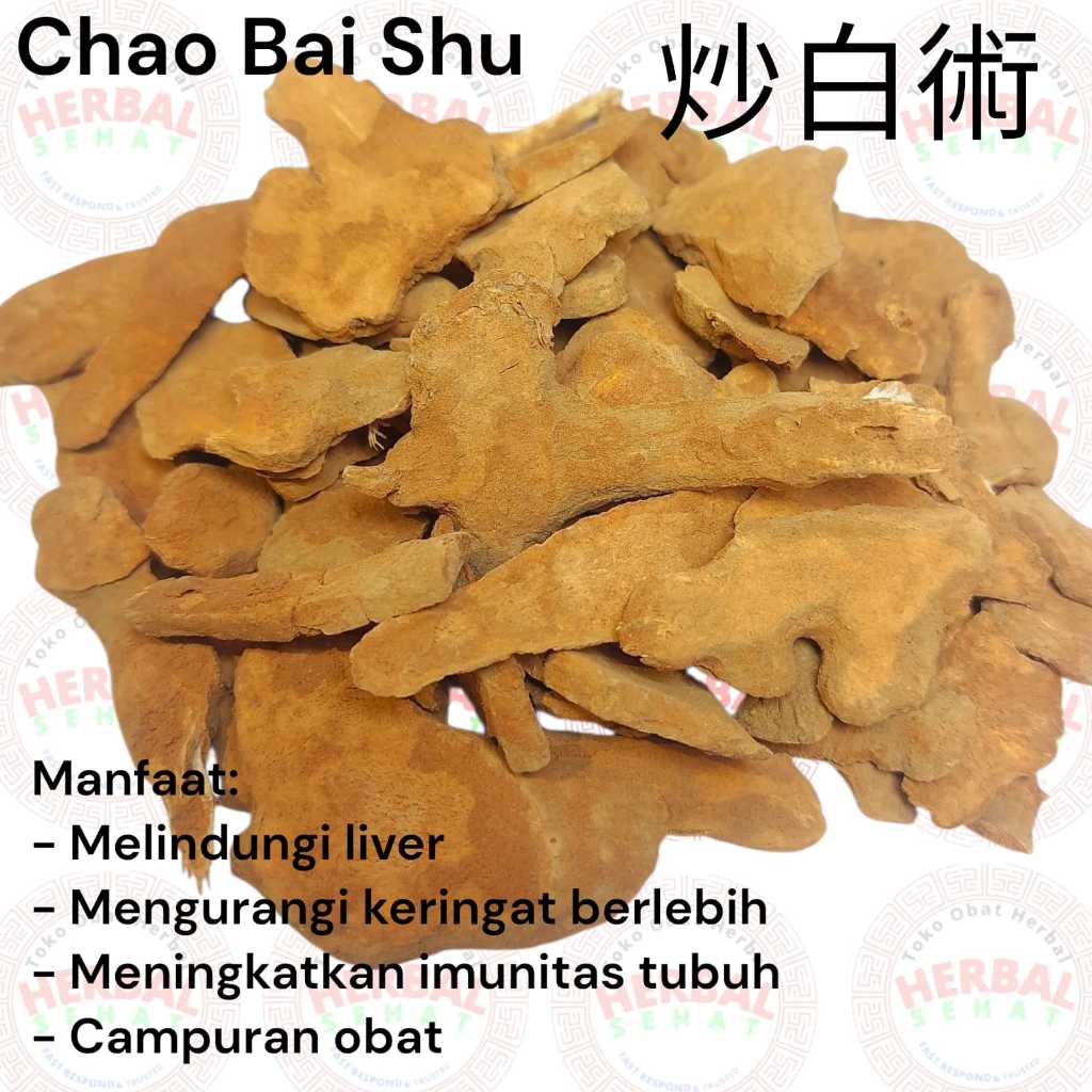 Jual 300 gram - Chao Bai Zhu - Chao Bai Shu / Pek Cuk / Cha Pek Tuk ...