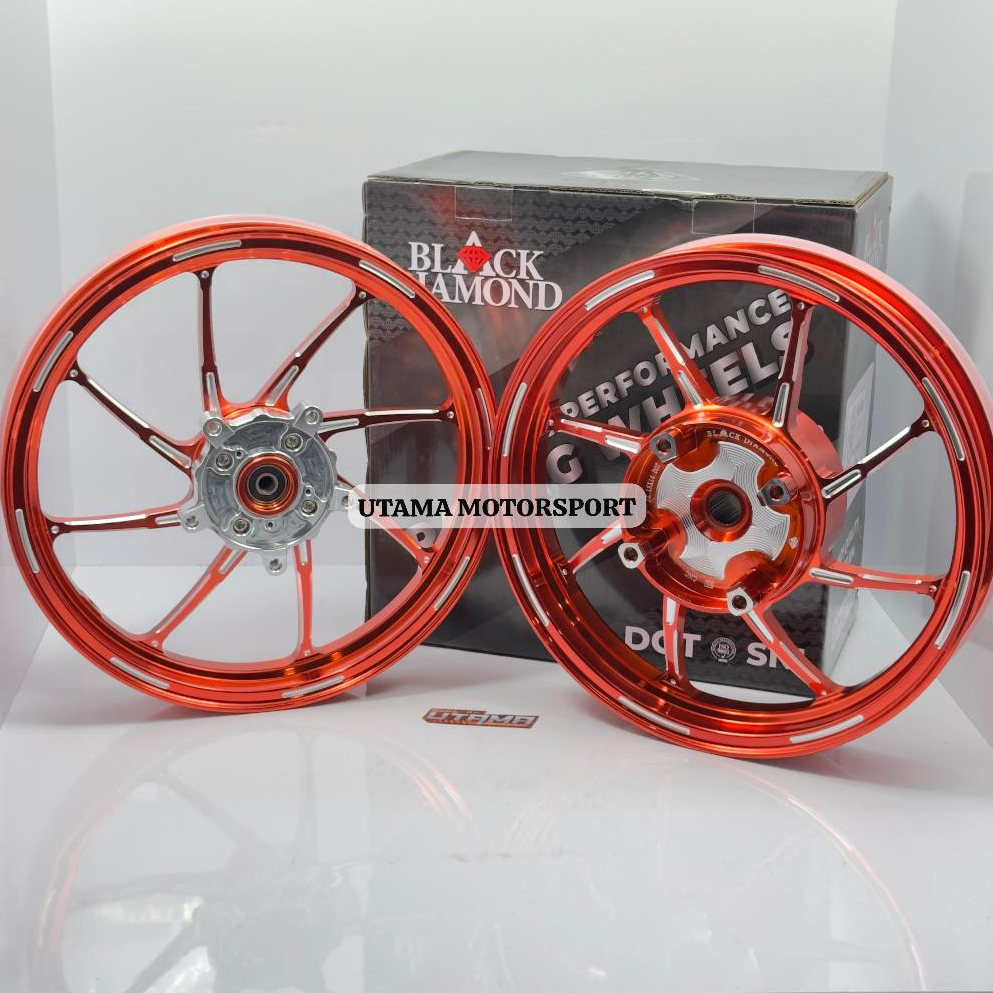 Jual Velg Racing BD-M8 Aluminium Palang 8 Motor Honda ADV-160 CBS / ABS ...