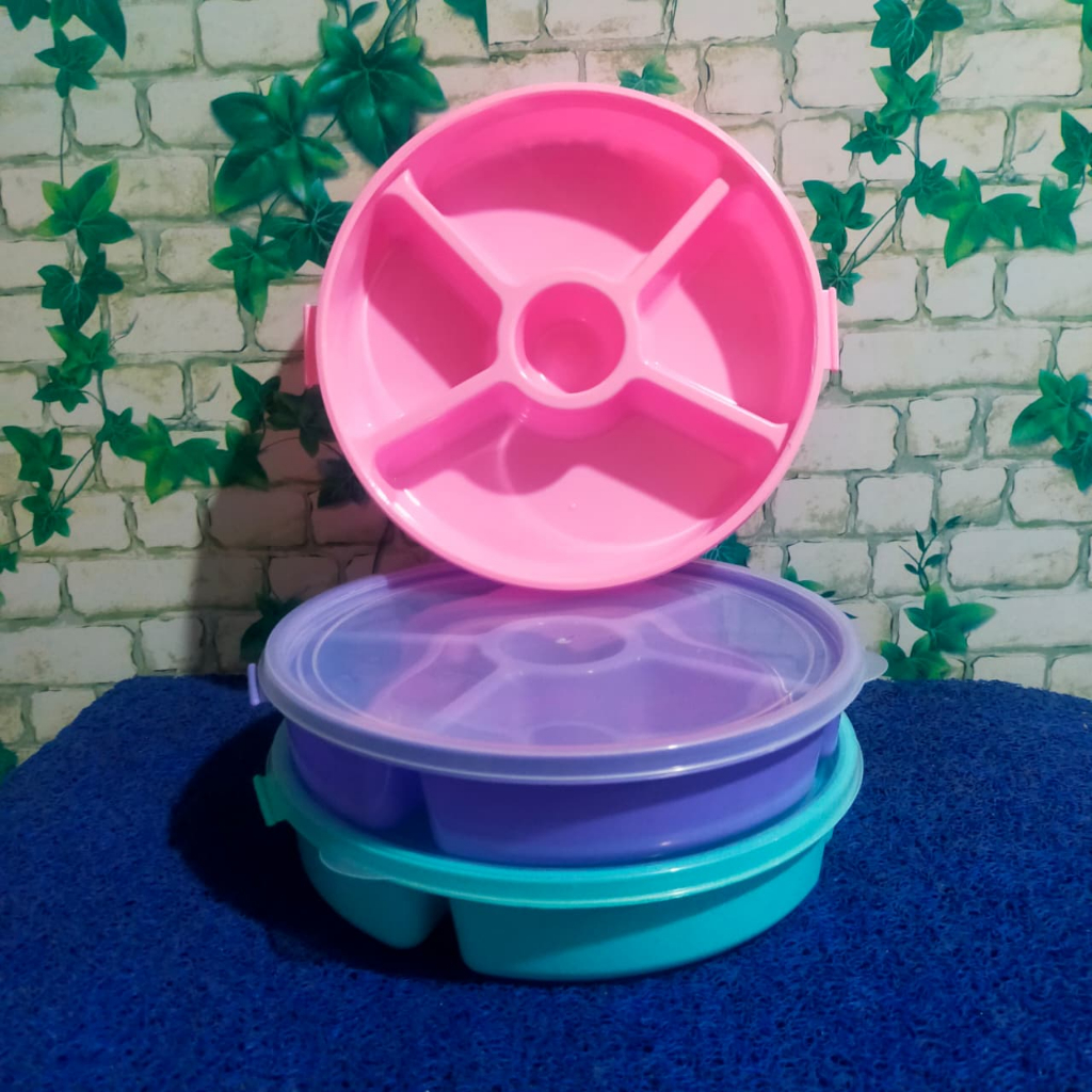 Jual TEPAK NASI BULAT LUNA (24x5CM) / TEMPAT NASI BEKAL / TEPAK MAKAN ...