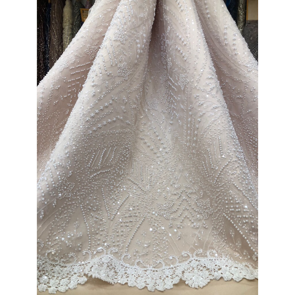 Jual Mariena Tulle Payet Abstrack | Shopee Indonesia