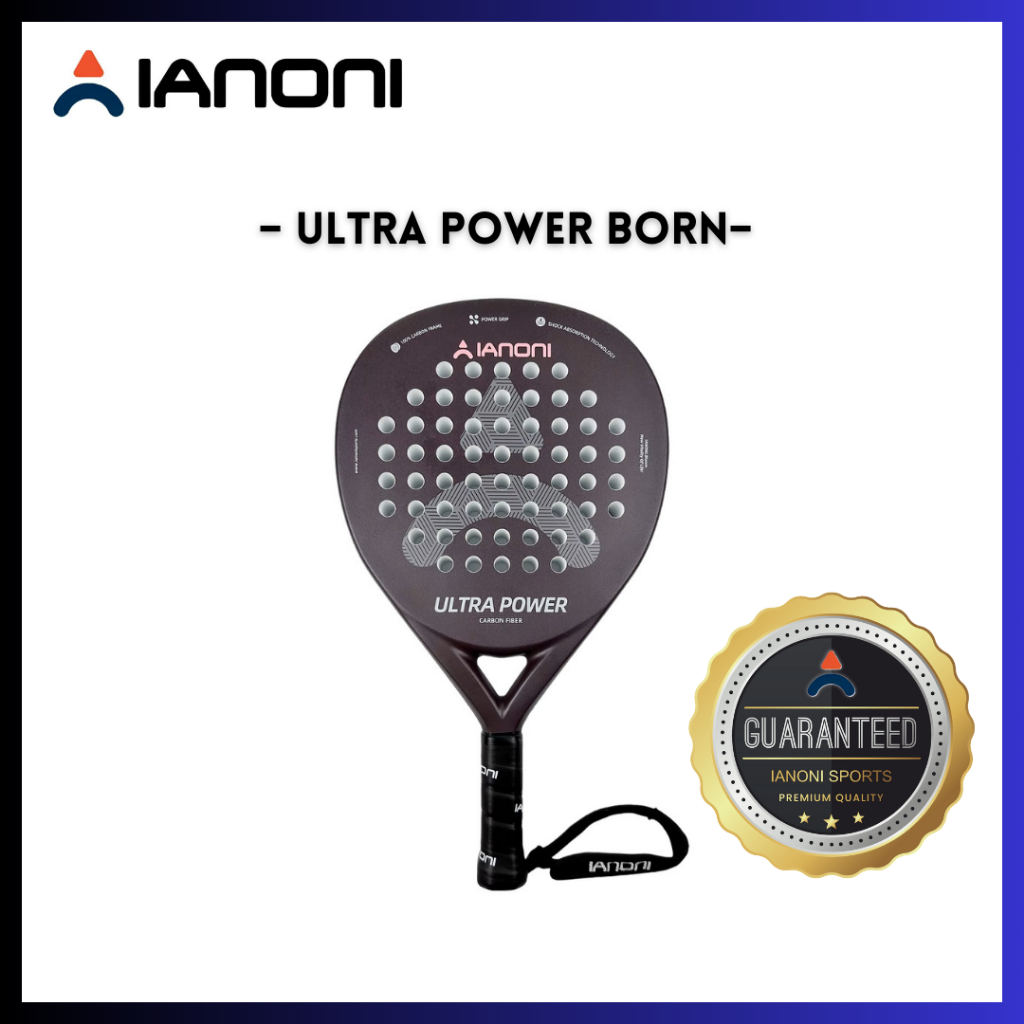 Jual IANONI ULTRA POWER Raket Padel Carbon Fiber | Raket Paddle Tennis ...