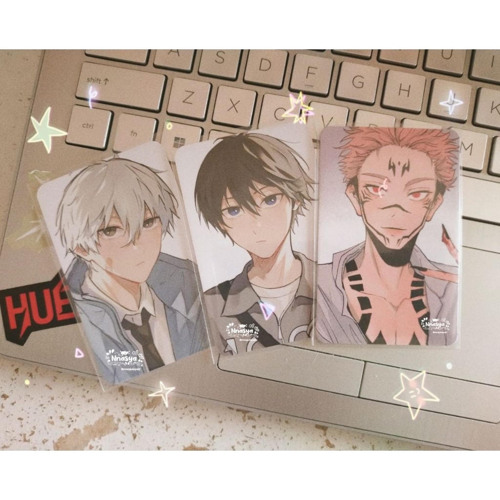 Jual ANIME PHOTOCARD Blue Lock Jujutsu Kaisen Photocard isagi yoichi ...