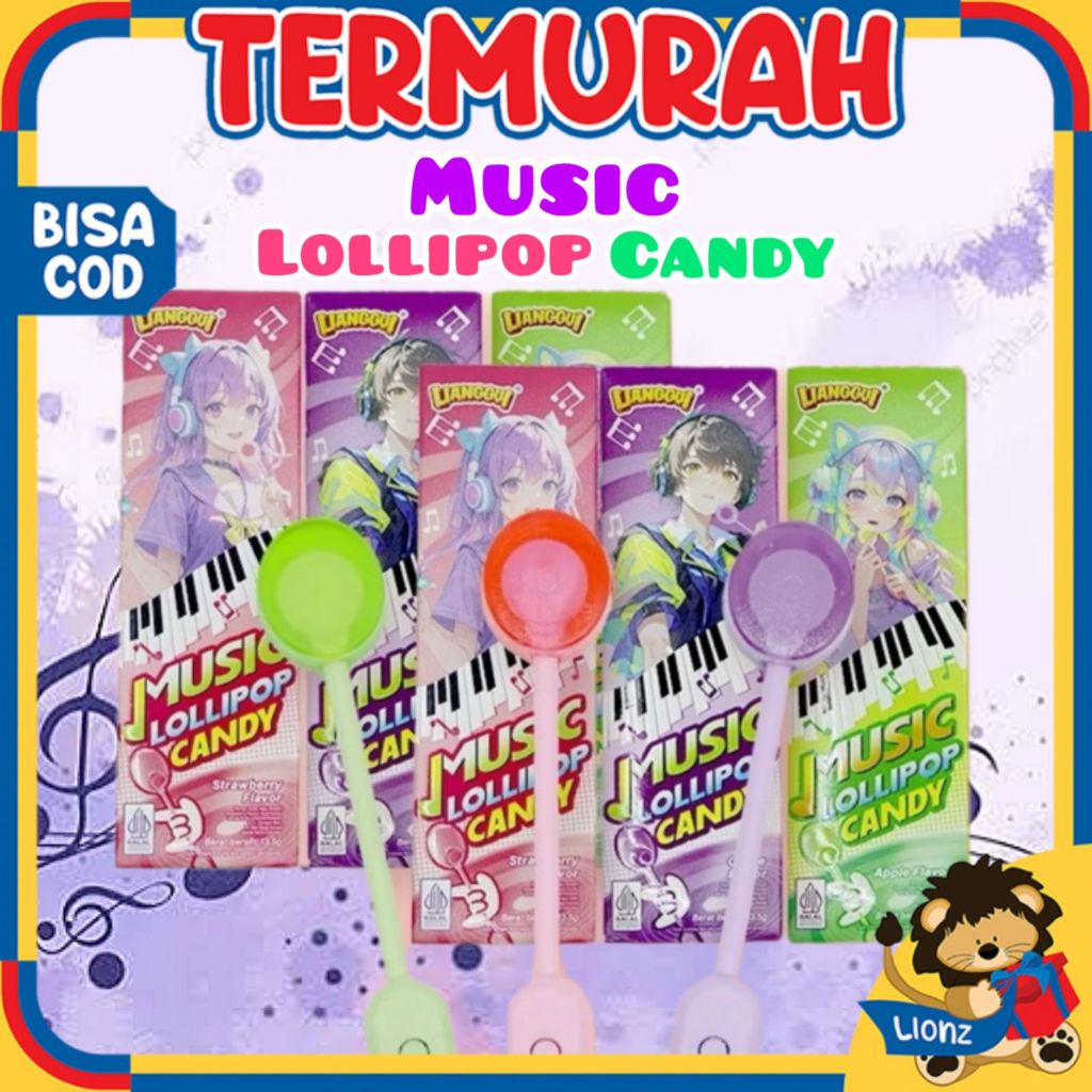 Jual READY STOK Music Lollipop Candy Anime – Permen Bunyi Lucu untuk ...