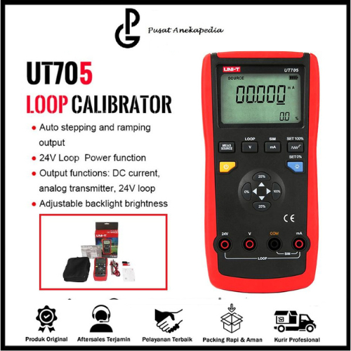 Jual UNI-T UT705 Kalibrator Loop Fungsi Tunggal dengan Output Auto ...