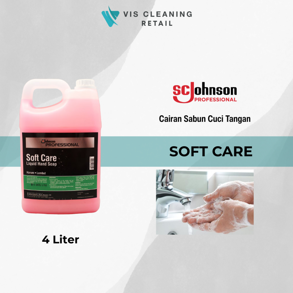 Jual SC Johnson Soft Care Liquid Hand Soap 4 L (Sabun Cuci Tangan ...