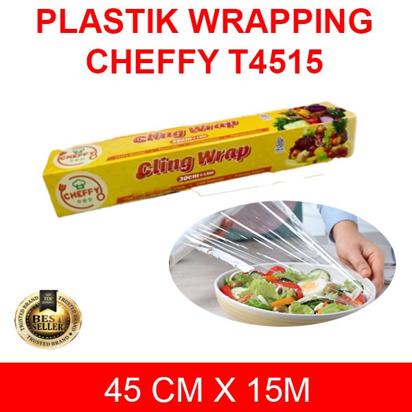 Jual Plastik Cling | PLASTIC WRAP 45 Cm x 15 M / PLASTIK MAKANAN ...