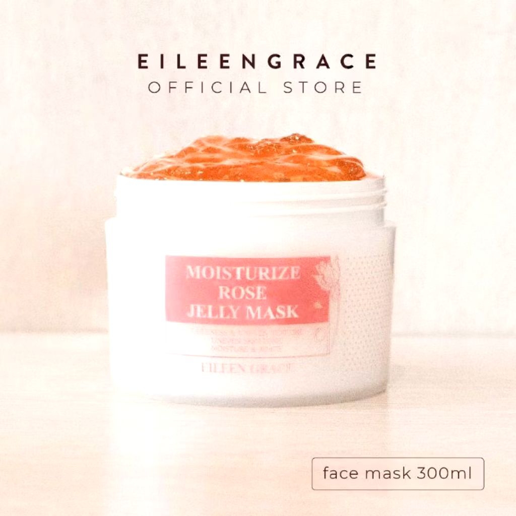 Jual Eileen Grace Deep Cleansing Black Moisturizer Rose Jelly Mask ...