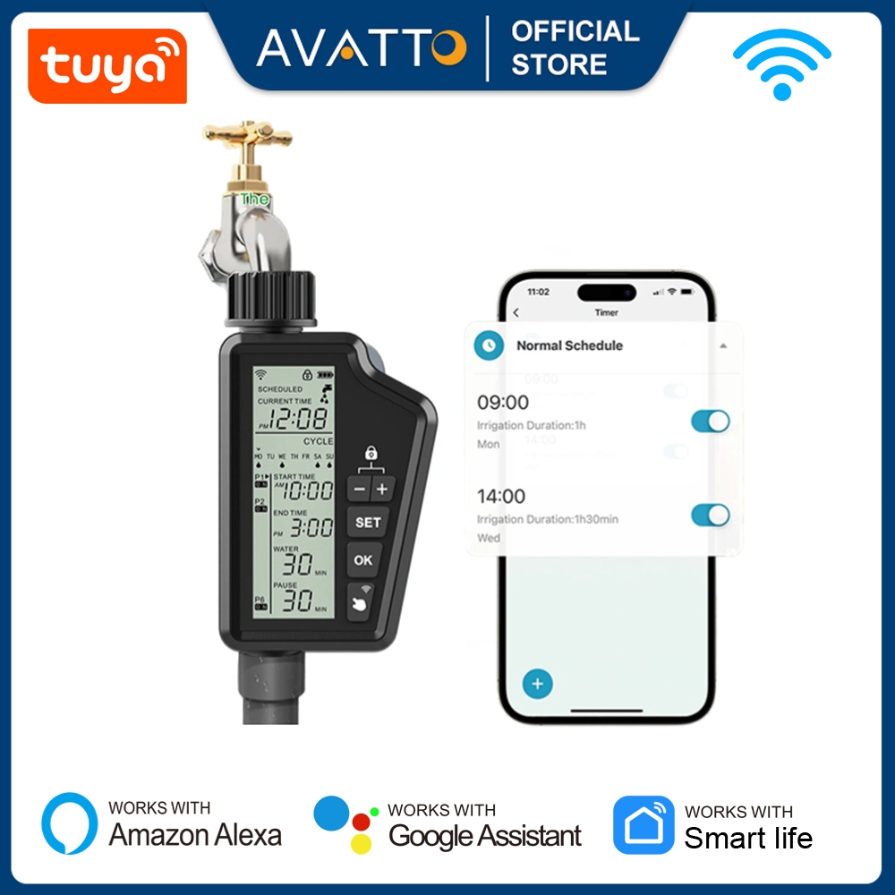 Jual Avatto Smart Sprinkler Sprinkler Control Automatic Garden ...