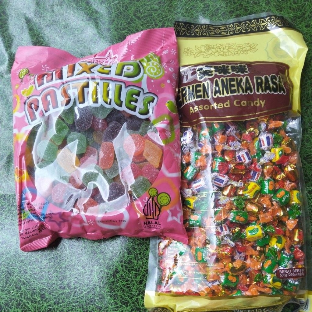 Jual Mixed pastilles( yupi) & Permen Aneka Rasa | Shopee Indonesia