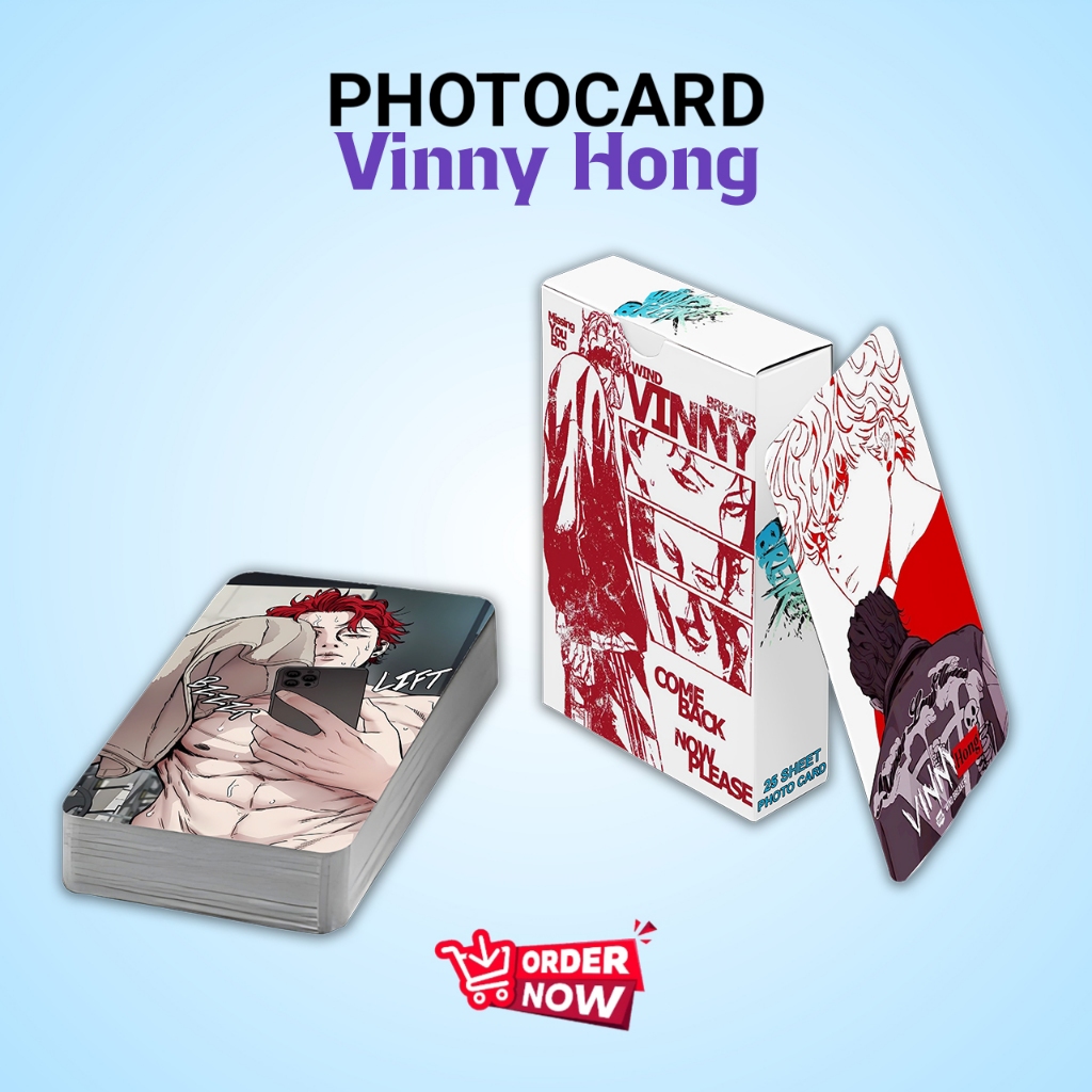 Jual PHOTOCARD VINNY HONG MANHWA WINDBREAKER PREMIUM 1 PACK LIMITED ...