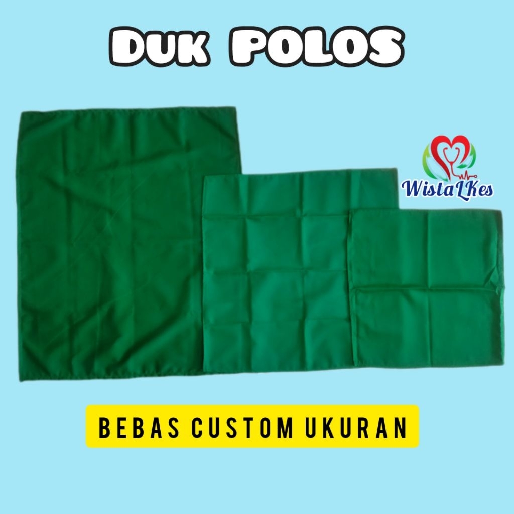 Jual Duk polos steril Duk non bolong Duk steril oprasi polos | Shopee ...