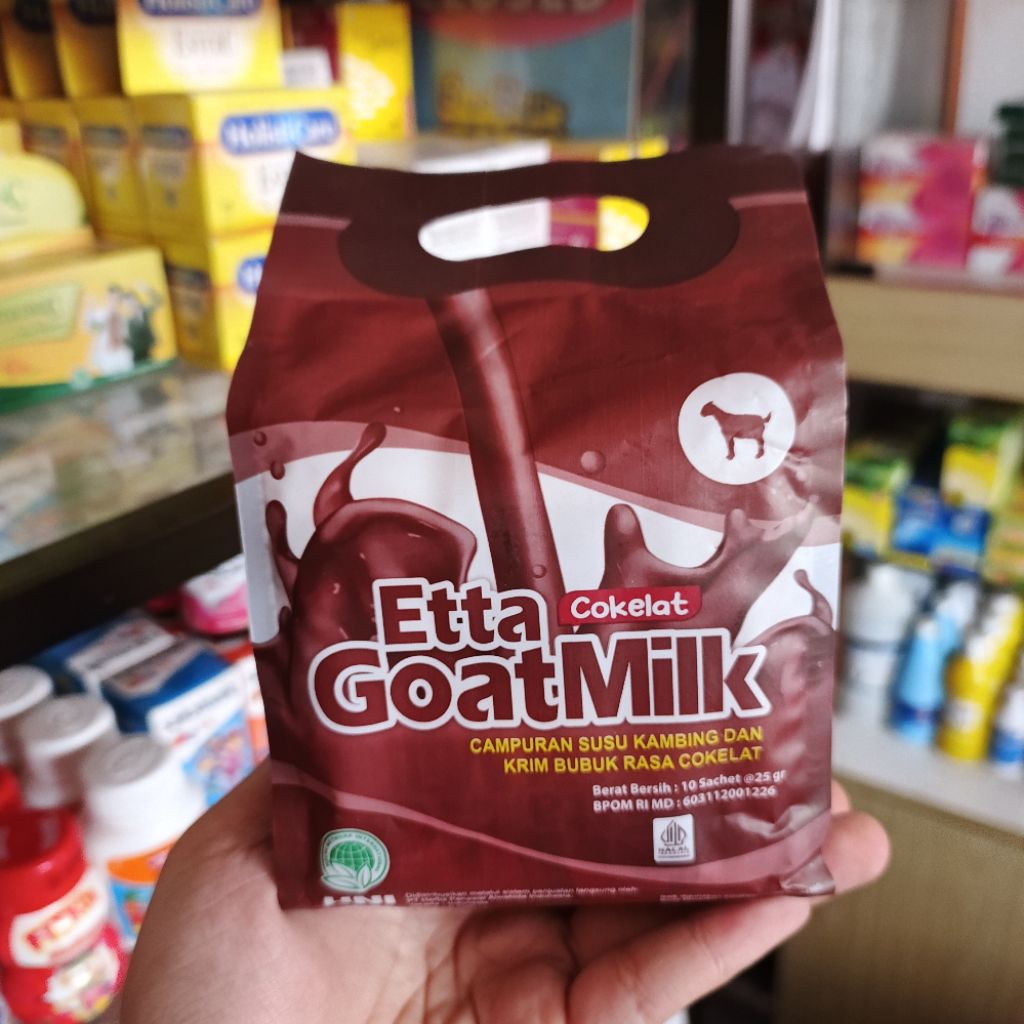 Jual EGM Coklat | Susu Kambing Bubuk Ettawa Etta Goat Milk Rasa Cokelat ...
