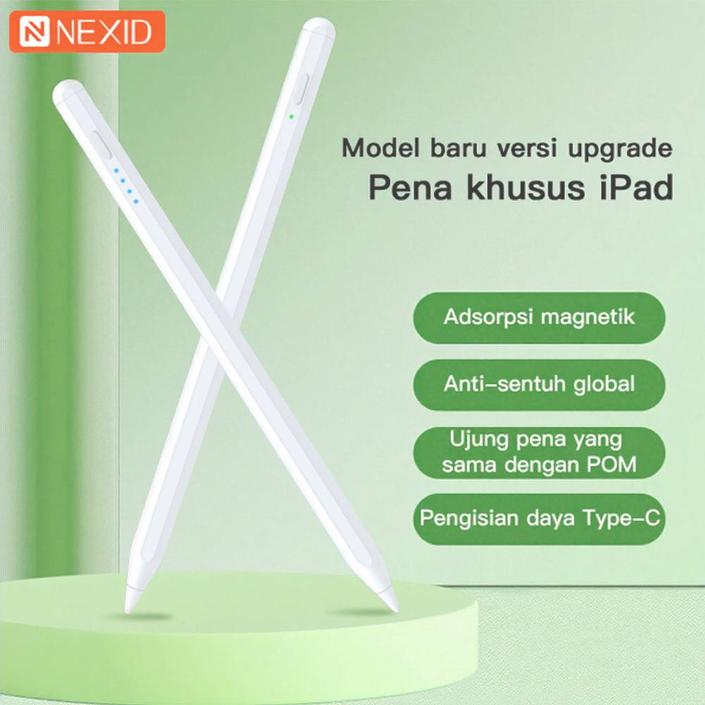 Jual NEXlD Stylus Pen Bluetooth & no lag ! untuk iPad 9/10/11/Pro/Air ...